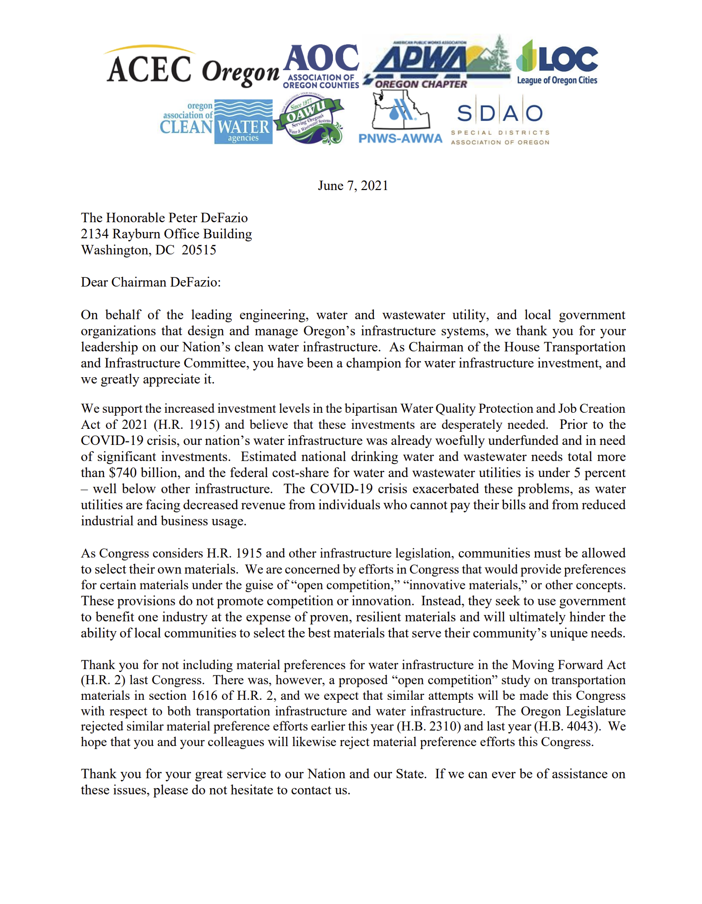 Oregon - Support Local Control